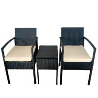 China All Weather Rattan Bistro Set Patio Table Patio Table And Chair Outdoor Furniture Garden Sofa for sale