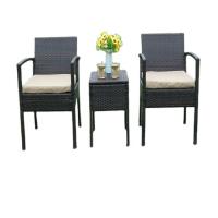 China All Weather Rattan Bistro Set Patio Table Patio Table And Chair Outdoor Furniture Garden Sofa for sale