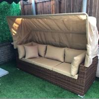China 5 3 4 Piece Rattan Patio Furniture Set Leisure Rattan Sofa Set Modern Garden for sale