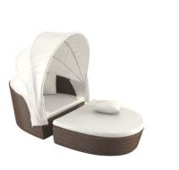 China CE BSCI Sun Beds Waterproof Fabric Sun Lounger Day Bed Outdoor Chair Garden for sale