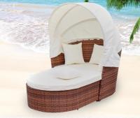 China CE BSCI Sun Beds Waterproof Fabric Sun Lounger Day Bed Outdoor Chair Garden for sale