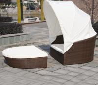 China CE BSCI Sun Beds Waterproof Fabric Sun Lounger Day Bed Outdoor Chair Garden for sale