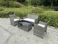 China Garden Furniture Set Garden Furniture Collection Rattan Wicker Chair Support Customization Outdoor  Indoor Use for sale