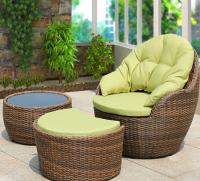 China CE BSCI Glass Top Coffee Table Cushions Patio Furniture Sofa Set Furniture Outdoor for sale