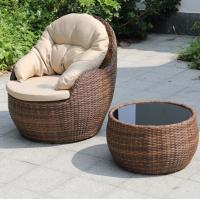 China CE BSCI Glass Top Coffee Table Cushions Patio Furniture Sofa Set Furniture Outdoor for sale