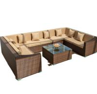 China 250kg Rattan Furniture Sofa And Chairs Set Hotel Villa Leisure Combination for sale