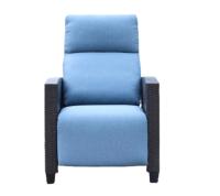 China CE BSCI Home Rattan Furniture Modern Office Sofa Mid Century Recliner for sale