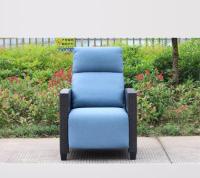 China CE BSCI Home Rattan Furniture Modern Office Sofa Mid Century Recliner for sale