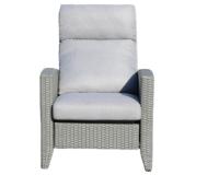 China Modern Recliner Dual For Sitting Lying Functional Rattan Sofa Set Furniture for sale