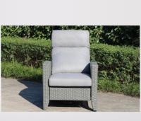 China Modern Recliner Dual For Sitting Lying Functional Rattan Sofa Set Furniture for sale