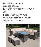 China Hotel Luxury Rattan Dining Table And Chairs Furniture Extension Woven Rope Restaurant for sale
