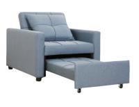 China Modern Outdoor Convertible Sofa Bed Chair Adjustable Backrest 3-In-1 Pull Out for sale