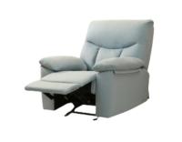 China Tech Fabric Living Room Furniture Recliner Power Leather Recliner Sofa Set Grey for sale
