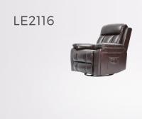 China PU Leather Manual Reclining Chair Modern Swivel Stretch Recliner Chair 96x101x102CM for sale