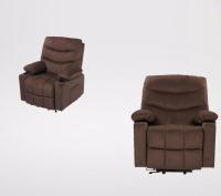 China 103.5CM Fashionable Adjustable Electric Recliner Leisure Fabric Furniture Elderly for sale