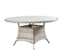 China Patio Wicker Rattan Outdoor Dining Table  Park Balcony Courtyard Patio Sofa for sale