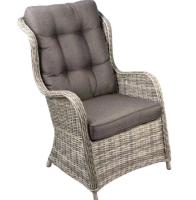 China 2 Seater Rattan Balcony Sofa 2 Chairs 2 Footrest 1 Table Pe Wicker Bistro Set for sale