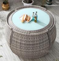 China Dining Outdoor Rattan Bistro Table Set Relax Stylishly Comfortably Garden Bistro DL for sale