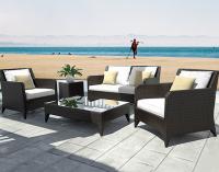 China Waterproof Chairs Outdoor Rattan Indoor Sofa Set Garden Patio Lounge for sale