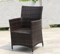 China Wicker Patio Dining Furniture Set For 6 Classic Item Wicker Chairs Sofa Armrest for sale