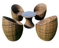 China Environmental Protection Outdoor Furniture Set Chairs Table Dining Rattan Set for sale