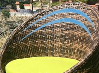 China Egg Shape Modern Rattan Dining Set Patio Outdoor Rattan Wicker Furniture Sets for sale