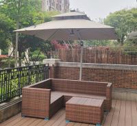 China Rattan Lounge Sofa Set Outdoor Garden Patio Furniture Waterproof Sunproof Outdoor for sale