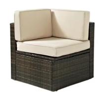 China Outdoor Wicker Rattan Sofa Set Rattan Chair Sectional Cushion Lawn Garden Furniture for sale
