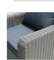 China 3 Seater Rattan Outdoor Sofa Terrace Furniture Garden Rope Leisure Black Wicker for sale