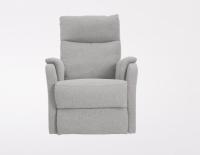 China Fine Linen Lumbar Heating Massage Manual Recliner Seat Sofa Wall Hugger 3 Seater for sale