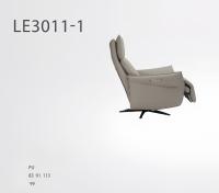China Home Furniture Hotel Lobby Hall Leather Accent Chair Revolving Leisure Chair for sale