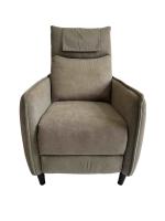 China Single Push Back Recliner Chairs Great Comfortable fabric  Living Room Sofa Style Modular With Cheapest Price for sale