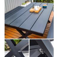 China Modern Cafe Shop Garden Waterproof Sillas De Comedor Metal Armrest Cast Aluminium Chairs Indoor Outdoor Patio Furniture for sale