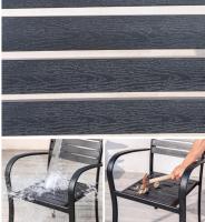 China WPC Furniture Set Anti-Corrosion Patio Outdoor Outdoor Leisure Balcony Garden Cafe Outdoor Table And Chairs Set for sale