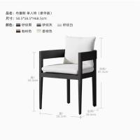 China Customized outdoor tables and chairs, villas, courtyards, outdoor waterproofing, sun protection, all aluminum alloy tables and chairs, hotels, homestays, outdoor furniture for sale