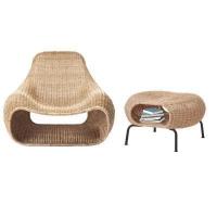 China Outdoor coffee shop, milk tea shop, creative rattan sofa combination, outdoor garden, balcony, terrace, leisure rattan chair furniture for sale
