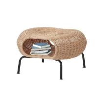 China Outdoor coffee shop, milk tea shop, creative rattan sofa combination, outdoor garden, balcony, terrace, leisure rattan chair furniture for sale