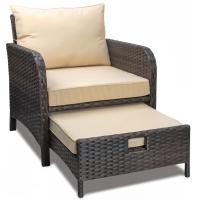 China Garden Rattan Outdoor L Shaped Sofa Customized Sizes Patio Furniture Sets Garden Rattan Outdoor L Sofa for sale