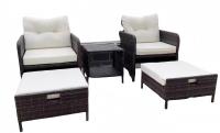 China Garden Rattan Outdoor L Shaped Sofa Customized Sizes Patio Furniture Sets Garden Rattan Outdoor L Sofa for sale