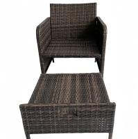 China Garden Rattan Outdoor L Shaped Sofa Customized Sizes Patio Furniture Sets Garden Rattan Outdoor L Sofa for sale