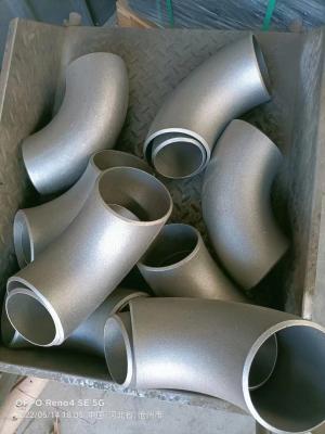 China R1 R1.5 Ss Elbow 90 Degree 45 Degree Steel Pipe A234 Wpb Grey Painting Butt Weld for sale
