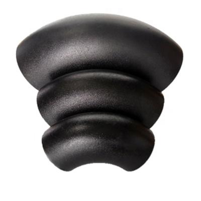 China Seamless Astm A234 Wpb Carbon Steel Pipe Elbow Black Galvanized 1/2 Inch for sale