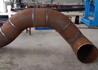 China Galvanized / Painted Steel Pipe Bends And Elbows Hot Rolled for sale