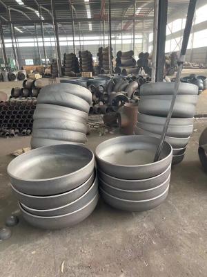 China Astm A106 12 Inch Carbon Steel Pipe Cap Fitting Jis Standard for sale