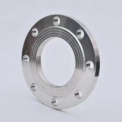 China Asme Pn100 Dn100 Forged Carbon Steel Flange Flat Slip On Raised Face Weld Neck for sale