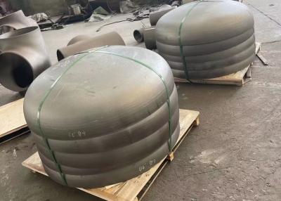 China A420 WPL6 Carbon Steel Pipe Cap SCH80 Black Gray A234 WP12 Wear Resisting for sale