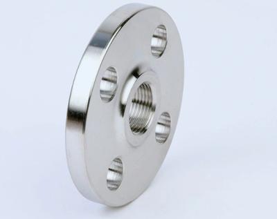 China Std Pharmaceutical 304 Threaded Flange Asme B16.9 Din Ansi Jis Gost for sale