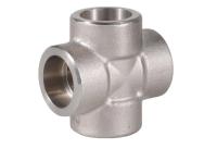 China ASME B16.9 SS304 SS316 Cross Pipe Fittings Butt Weld Cross Forged for sale