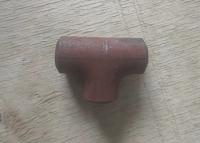 China ASME B16.9 Carbon Steel Reducing Tee Sch40 ASTM A234 Wpb Butt Weld Tee for sale