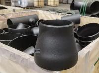 China Concentric Reducer Seamless Eccentric Pipe Fittings Sandblasting Astm A234 Wpb for sale